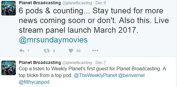 Planet Broadcasting | Weekly Planet Wiki | Fandom