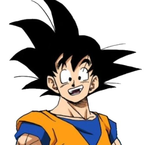 Dragon Ball Z Goku Normal Face