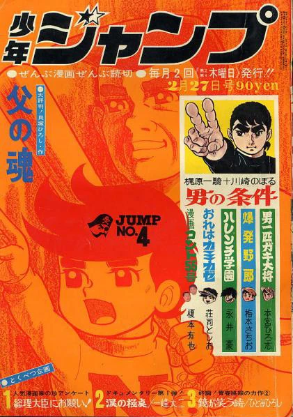 Weekly Shonen Jump Issue 4, 1969 | Jump Database | Fandom