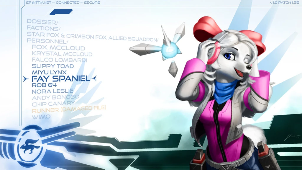 Fay Spaniel | Weekyle15's Star Fox: The Unknown Galaxey Wiki | Fandom