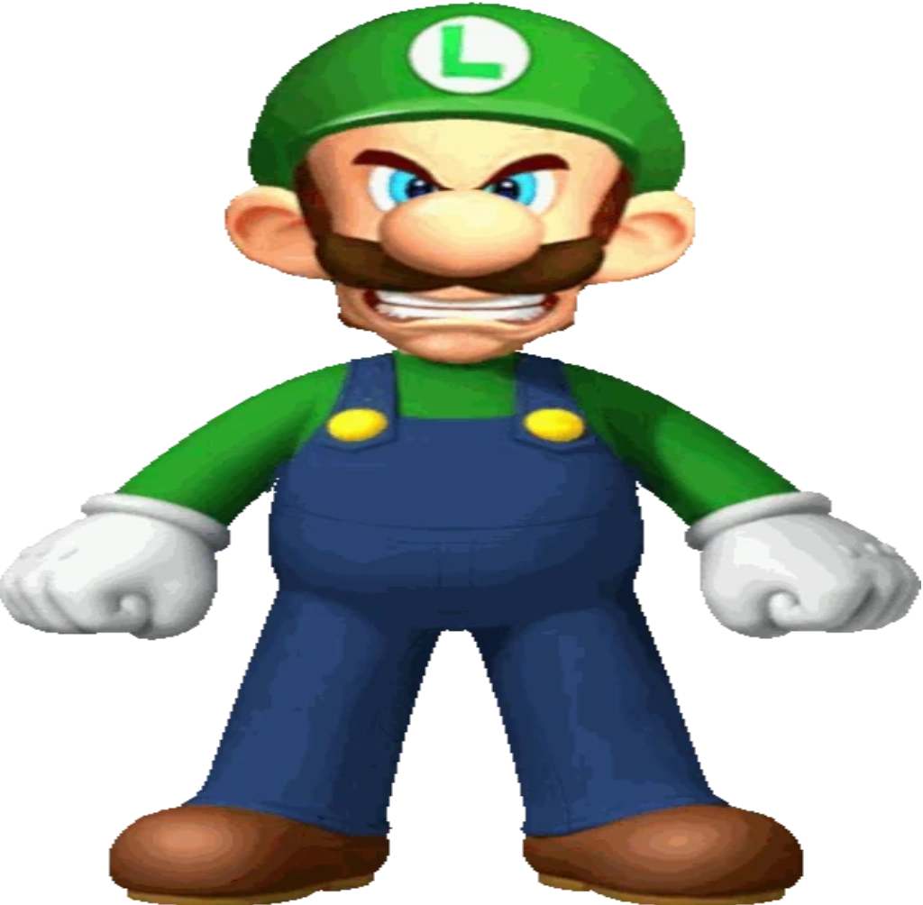 Angry luigi | Wega's Challenge The Idol endless hard mode Wiki | Fandom