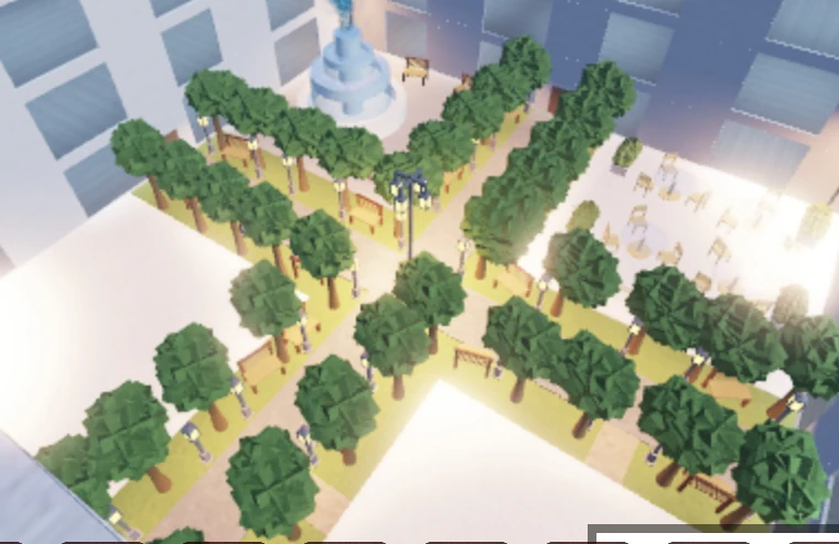 The chilling courtyard | Weird Day In Interminable Rooms: The Game Wiki ...