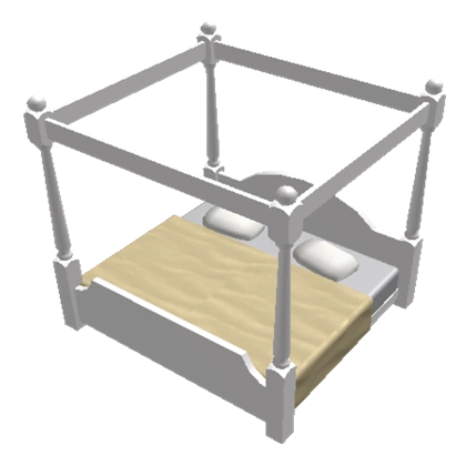 Canopy Double Bed | Welcome to Bloxburg Wiki | Fandom