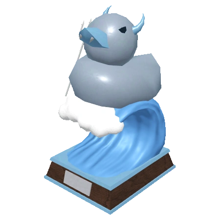 Platinum Evil Duck Trophy | Welcome to Bloxburg Wiki | Fandom
