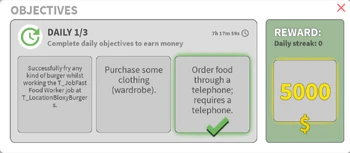 Daily Objectives Welcome To Bloxburg Wiki Fandom