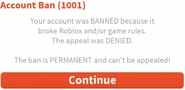 Ban | Welcome to Bloxburg Wiki | Fandom