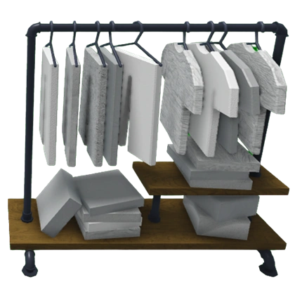 Industrial Pipe Wardrobe Rack | Welcome to Bloxburg Wiki | Fandom
