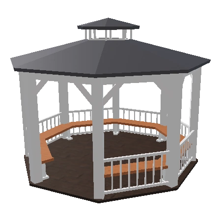 Seated Wooden Gazebo | Welcome to Bloxburg Wiki | Fandom