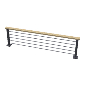 Steel Cable Railing | Welcome to Bloxburg Wiki | Fandom