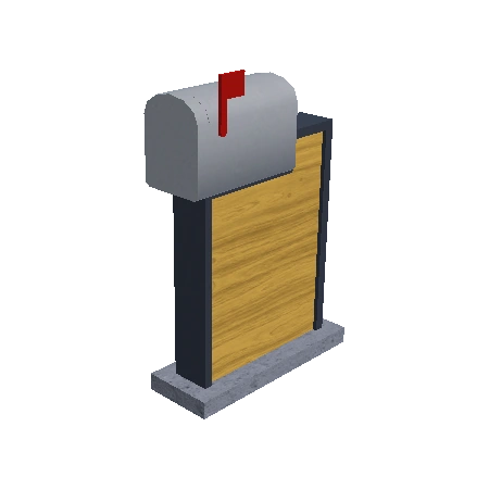 Modern Panel Mailbox | Welcome to Bloxburg Wiki | Fandom