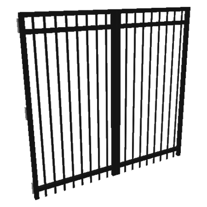 Tall Double Simple Metal Gate | Welcome to Bloxburg Wiki | Fandom