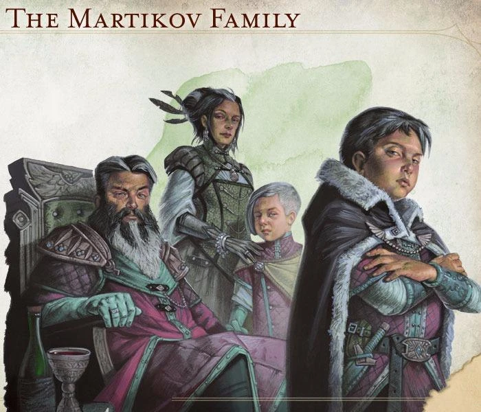 The Martikov Family | Welcome To Sunny* Barovia! Wiki | Fandom