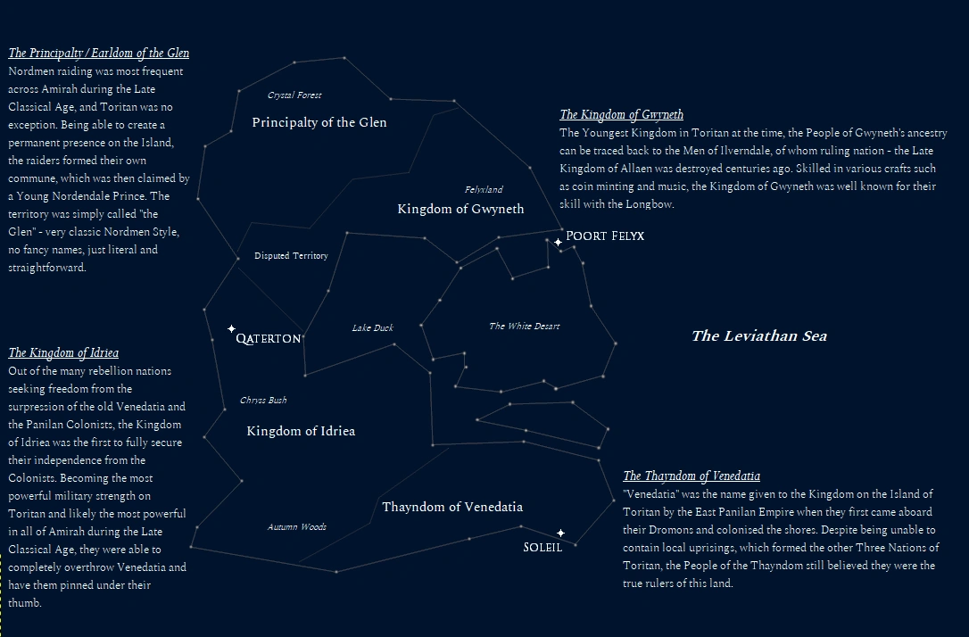 Map of Wendarya | Wendarya Wiki | Fandom