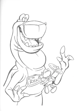 coloring pages dinosaurs online story