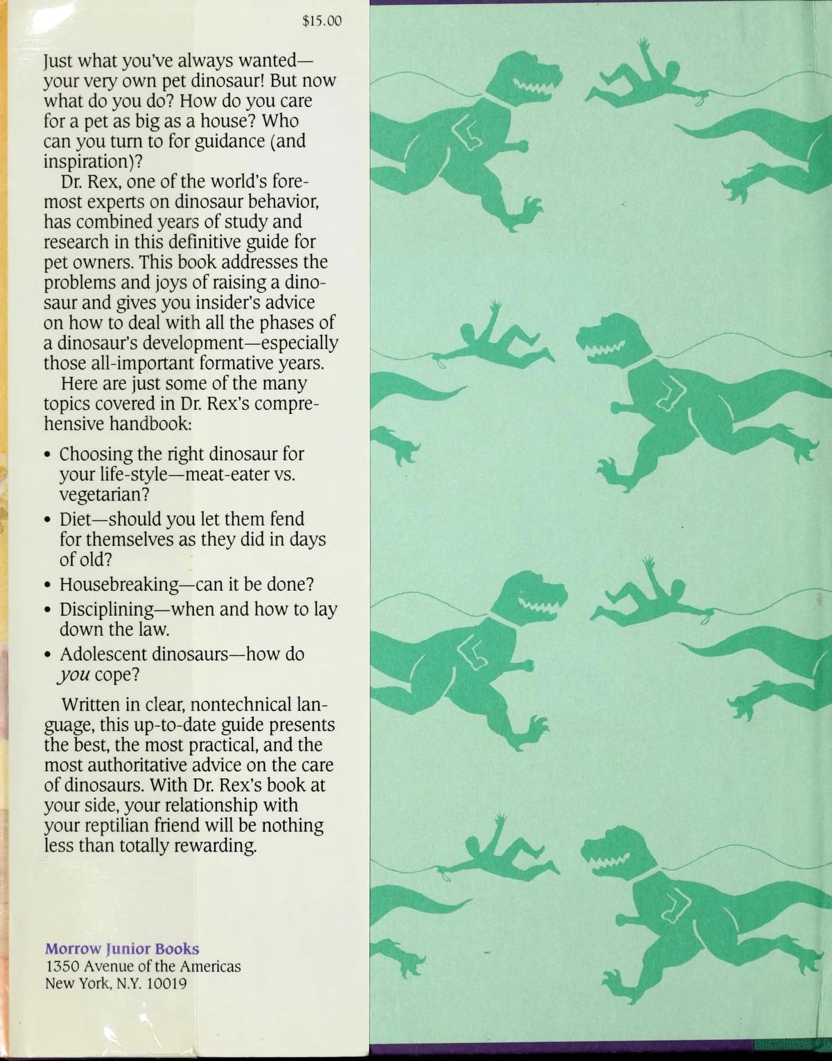 Your Pet Dinosaur: An Owner's Manual | We're Back A Dinosaur's Story ...