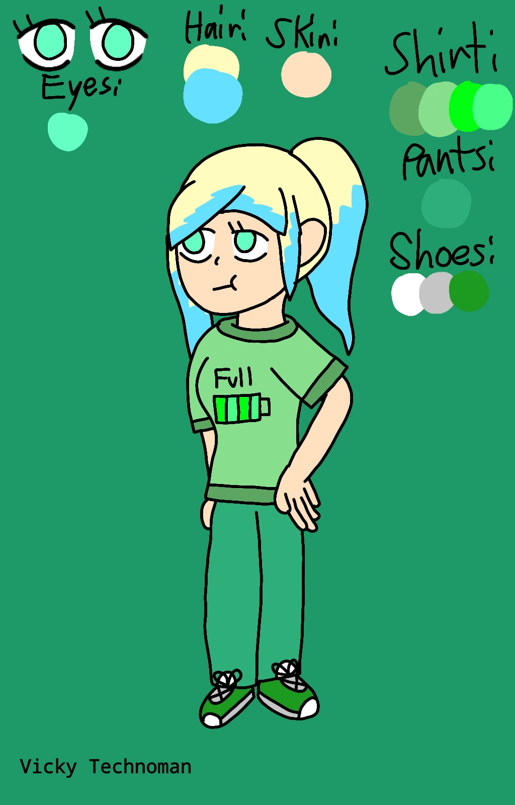Vicky Technoman | Were-Toons Wiki | Fandom