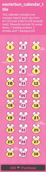 Easter Calendar | Wolvesville Wiki | Fandom