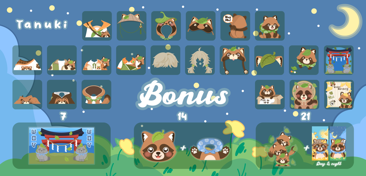 Tanuki collection | Wolvesville Wiki | Fandom