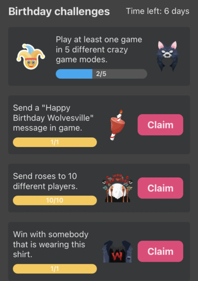 Events | Wolvesville Wiki | Fandom