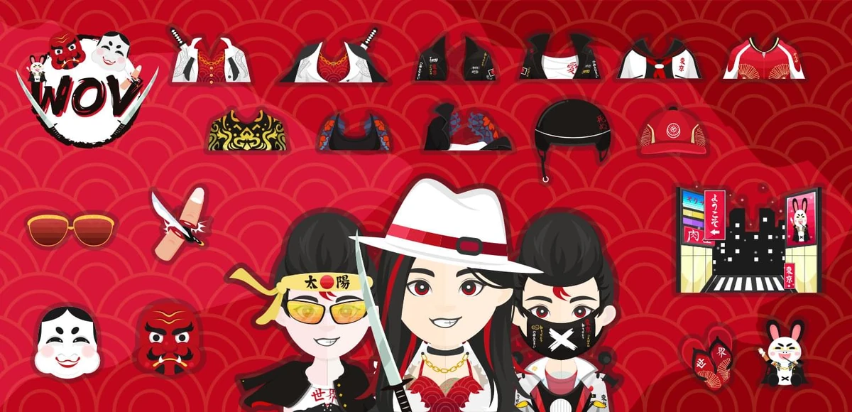 Japanese Gang collection | Wolvesville Wiki | Fandom