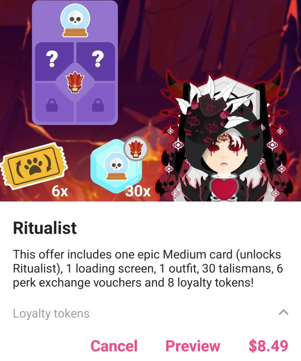 Ritualist Offer | Wolvesville Wiki | Fandom
