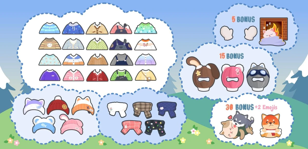 Wintercoats collection | Wolvesville Wiki | Fandom