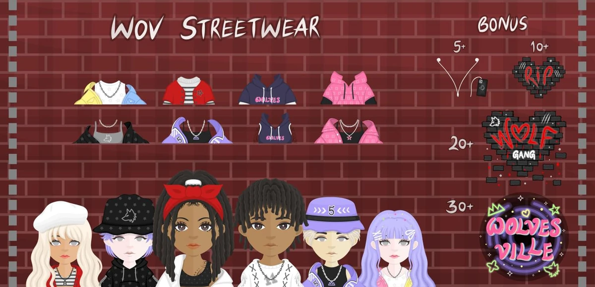 Streetwear collection | Wolvesville Wiki | Fandom
