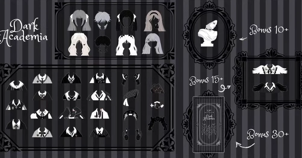 Dark Academia collection | Wolvesville Wiki | Fandom