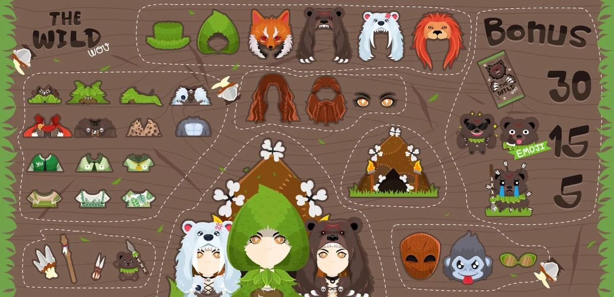 The Wild collection | Wolvesville Wiki | Fandom