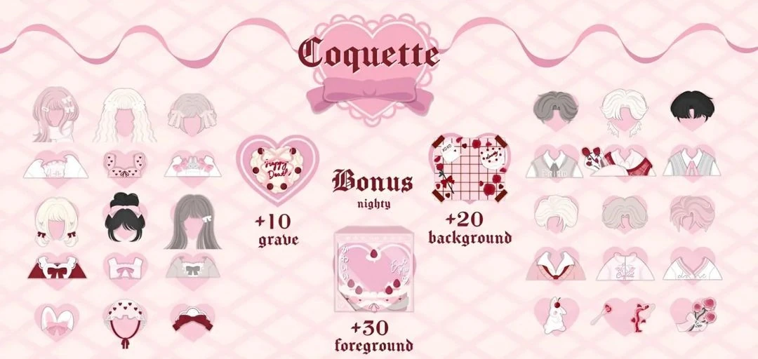 Coquette Collection | Wolvesville Wiki | Fandom