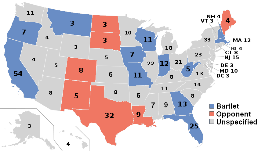 United States Presidential Election (1998) | West Wing Wiki | Fandom