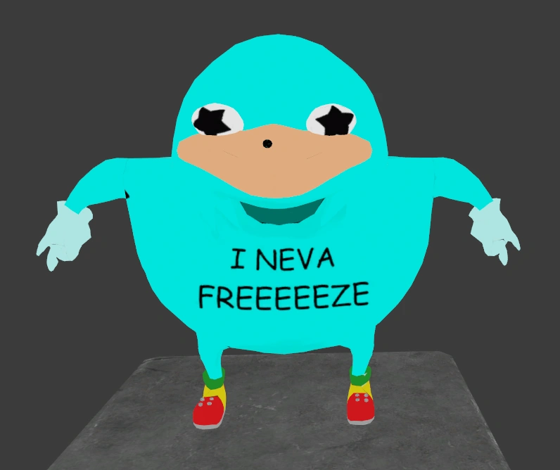 Light Blue Ugandan Knuckles | Ugandan Knuckles Wiki | Fandom