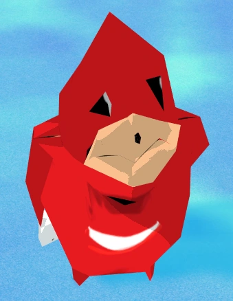 Low Poly Knuckles | Ugandan Knuckles Wiki | Fandom