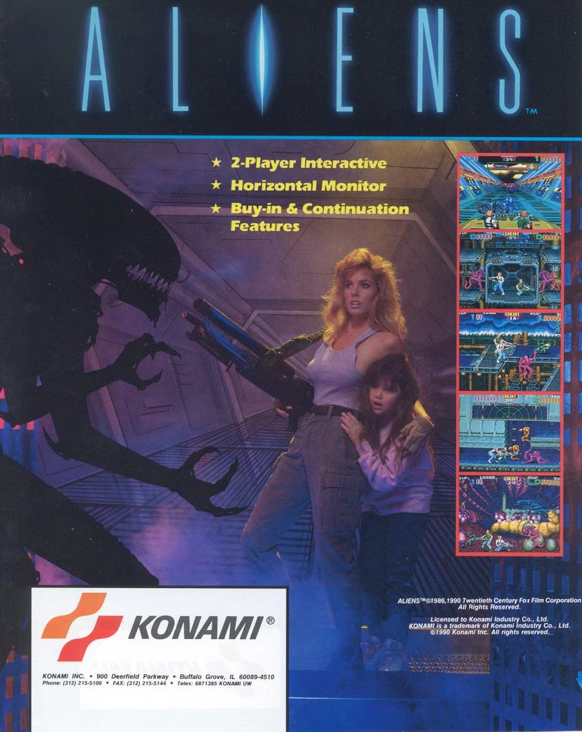 Aliens: Arcade | Weyland-Yutani corporation Wiki | Fandom