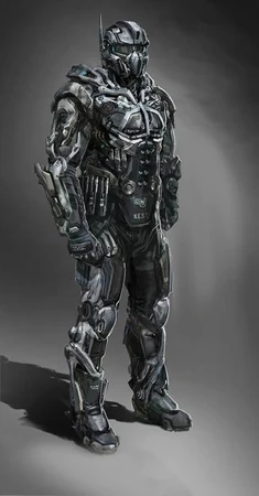 Power Armor Concept Art
