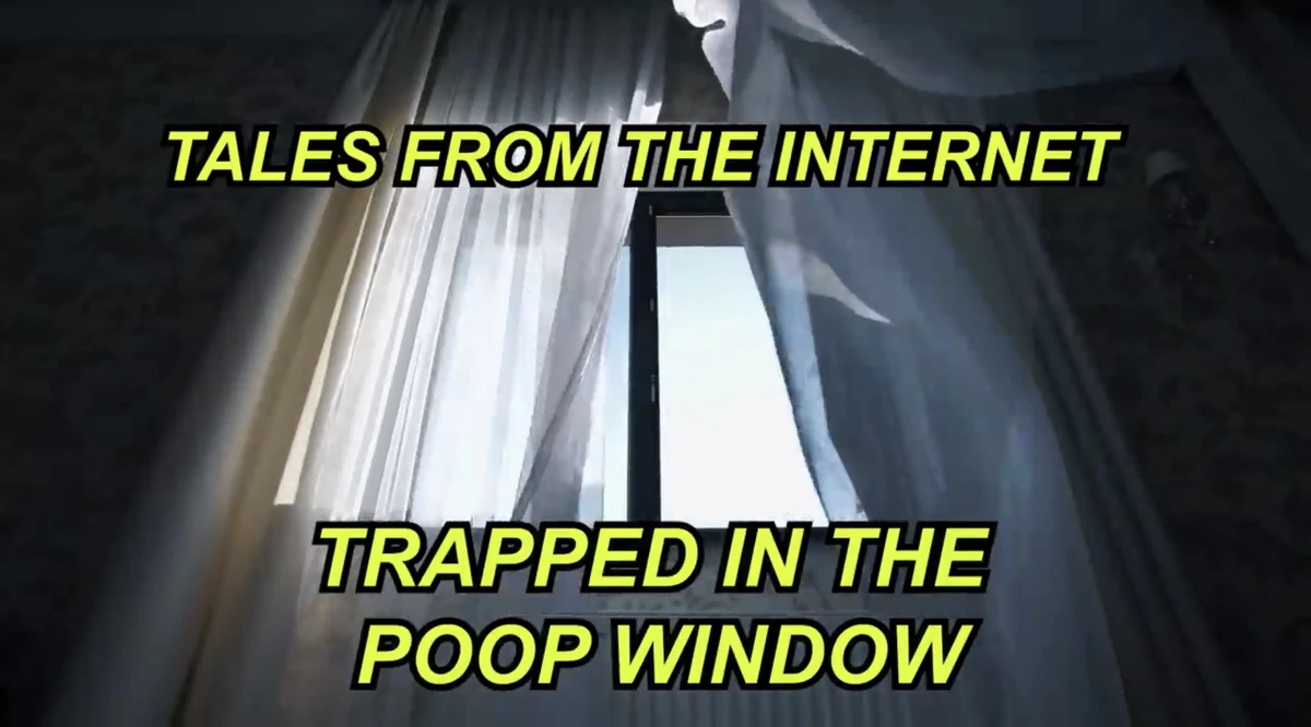 Trapped in the poop window! | Whang-talesfromtheinternet Wiki | Fandom