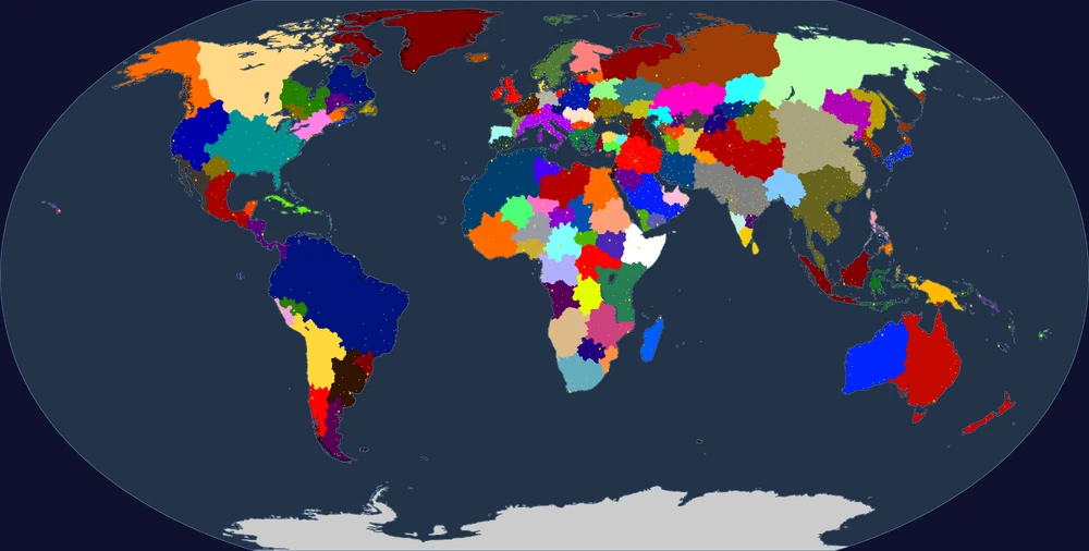 World map | What if Civilization Started Over? Wiki | Fandom