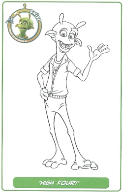 planet 51 coloring pages