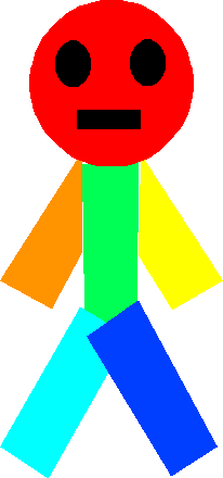 Rainbow Man | When Objects Work (Object Show) v2 Wiki | Fandom