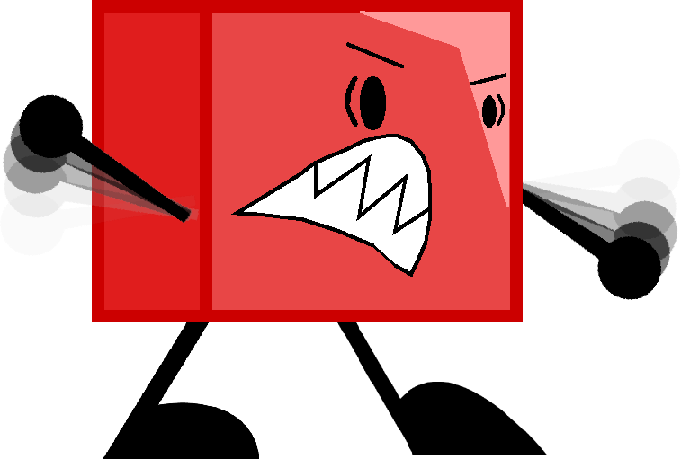 Red Blocky | When Objects Work (Object Show) v2 Wiki | Fandom