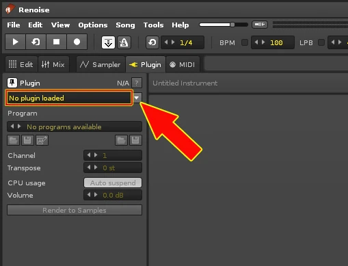 Plugin instruments in Renoise | Wherearemyplugins Wikia | Fandom