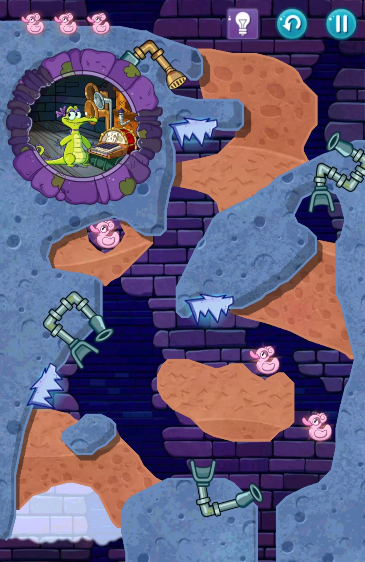 Frozen Crocodile Tears | Where's My Water? Wiki | Fandom