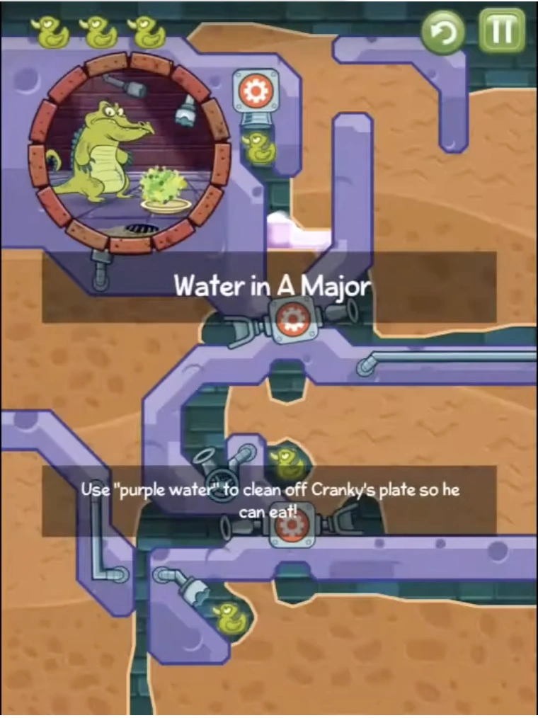Water in A Major | Where's My Water? Wiki | Fandom