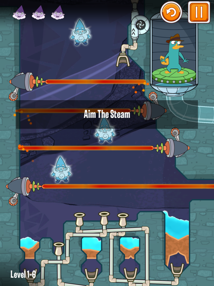 Aim The Steam | Where's My Water? Wiki | Fandom