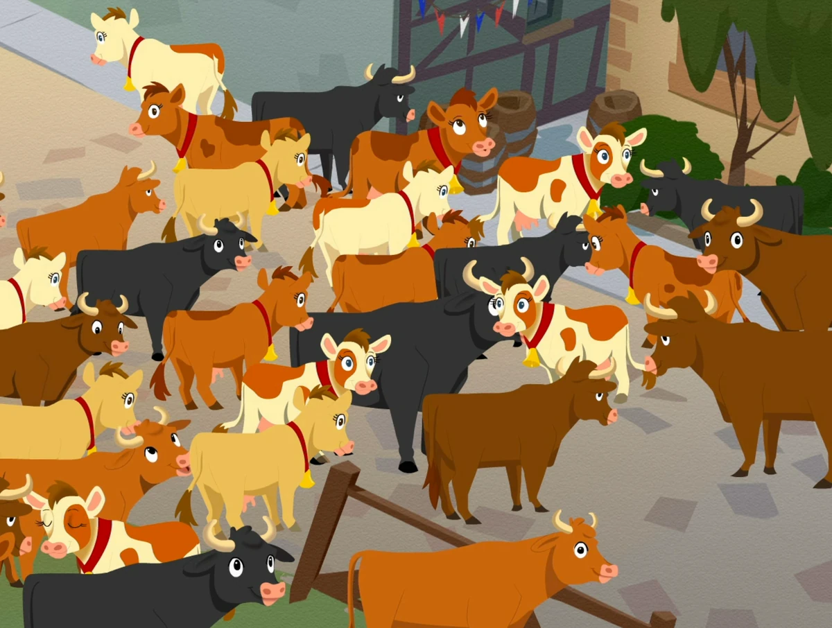 Cows | Where's Waldo? Wiki | Fandom