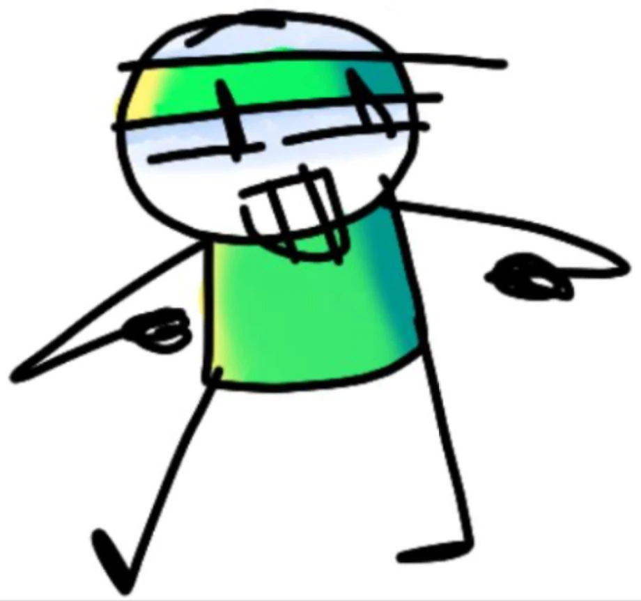 temu green guy | Whiteboard Universe Wiki | Fandom