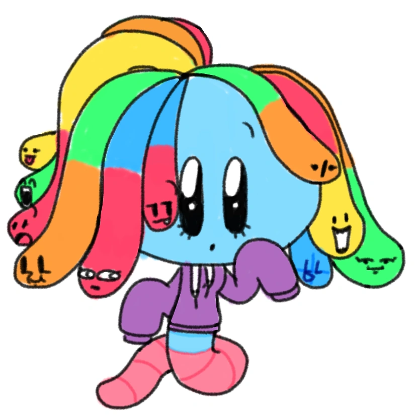 Gigi (human gummy worm) | Whiteboard Universe Wiki | Fandom