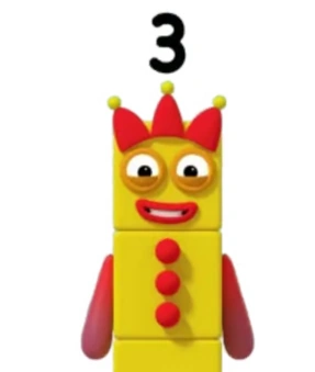 Numberblock Three | White Million Wiki | Fandom