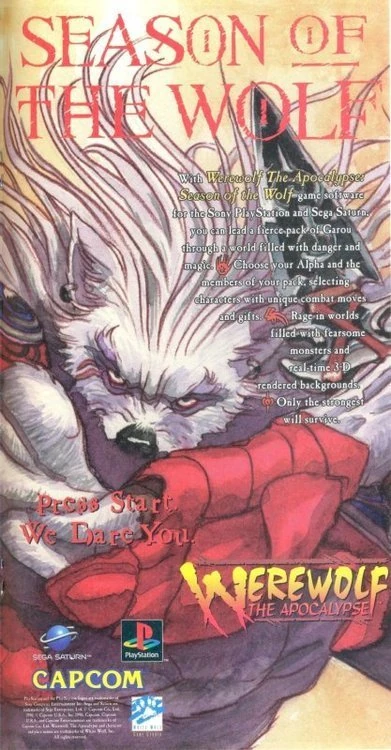 Werewolf: The Apocalypse (Capcom game) | White Wolf Wiki | Fandom