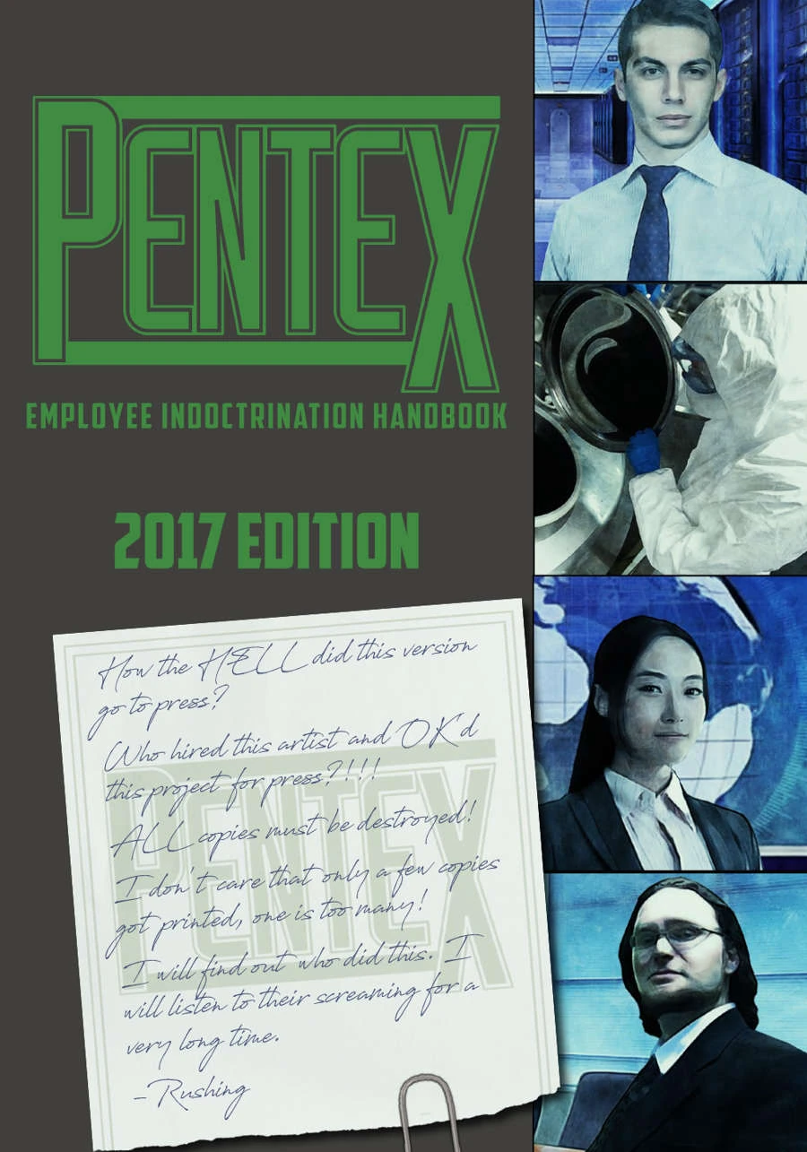 Pentex Employee Indoctrination Manual | White Wolf Wiki | Fandom